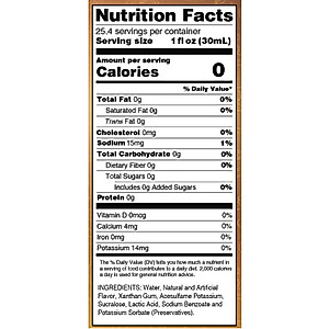 Jordan's Skinny Syrups Sugar Free 5 Flavor Variety 1 of each 750 ml Bottles (Pack of 5) with By The Cup Coasters