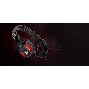 Gaming Headphones H2168D RGB Light USB Interface + 3.5mm Jack and Microphone