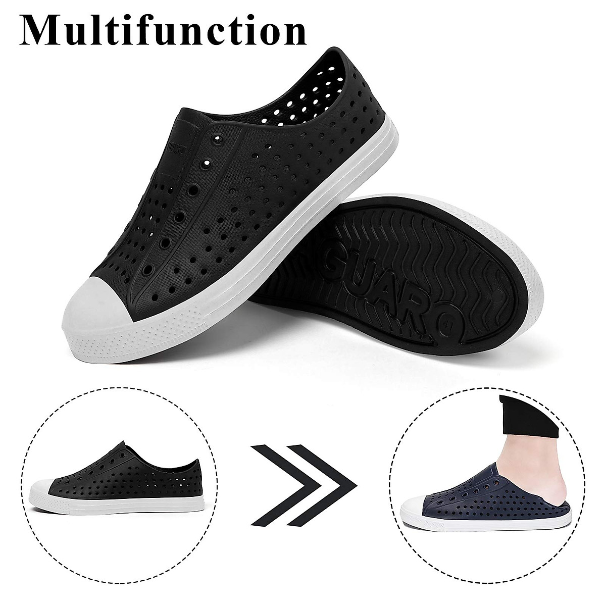 SAGUARO Womens Garden Shoes Mens Lightweight Gardening Clogs Outdoor ...