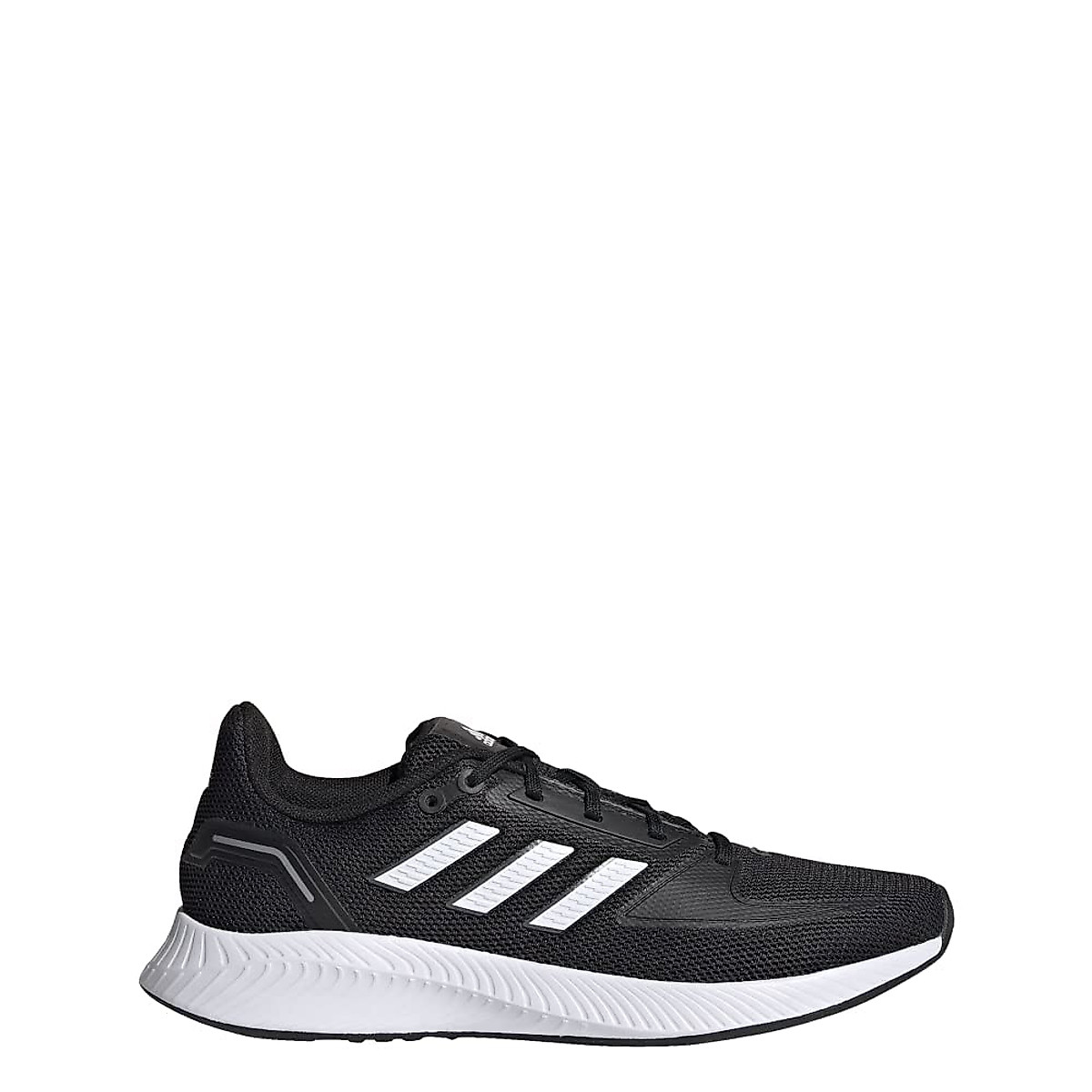 adidas Women's Runfalcon 2.0 Running Shoe, Black/Core White/Grey, 11