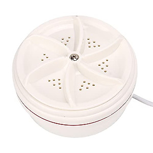 Mini Washing Machine, Portable Ultrasonic Washing Machine, Turbo Washer and Dishwasher Automatic Cycle Cleaning for Home Travel College Camping Personal Laundry