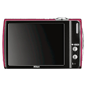 Nikon Coolpix S230 10MP Digital Camera with 3x Optical Zoom and 3 inch Touch Panel LCD (Gloss Red)