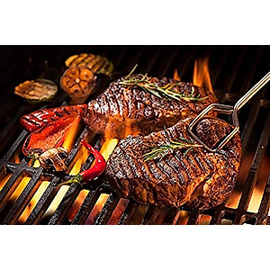 Hisencn Grill Parts Kit for Home Depot Nexgrill 720-0896E 720-0896B 720-0896C Gas Grill, Stainless Steel Pipe Burners, Grill Grates, Heat Plates Tent Sheids Flame Tamers Grill Replacement Kit