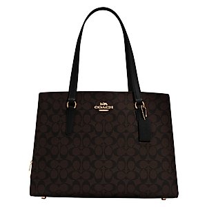 COACH Tatum Carryall 40, Brown Black