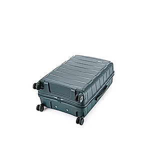 Rockland Vienna Hardside Luggage with Spinner Wheels, Green, 3-Piece Set (20/24/28)