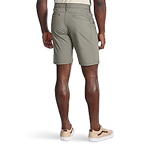 Wrangler Authentics Men's Performance Comfort Flex Flat Front Short, Army Green, 38