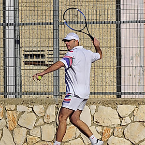 Senston Tennis Rackets for Adults 27 inch Tennis Racquets - 2 Player Tennis Set with 2 Grips, 2 Vibration Dampers