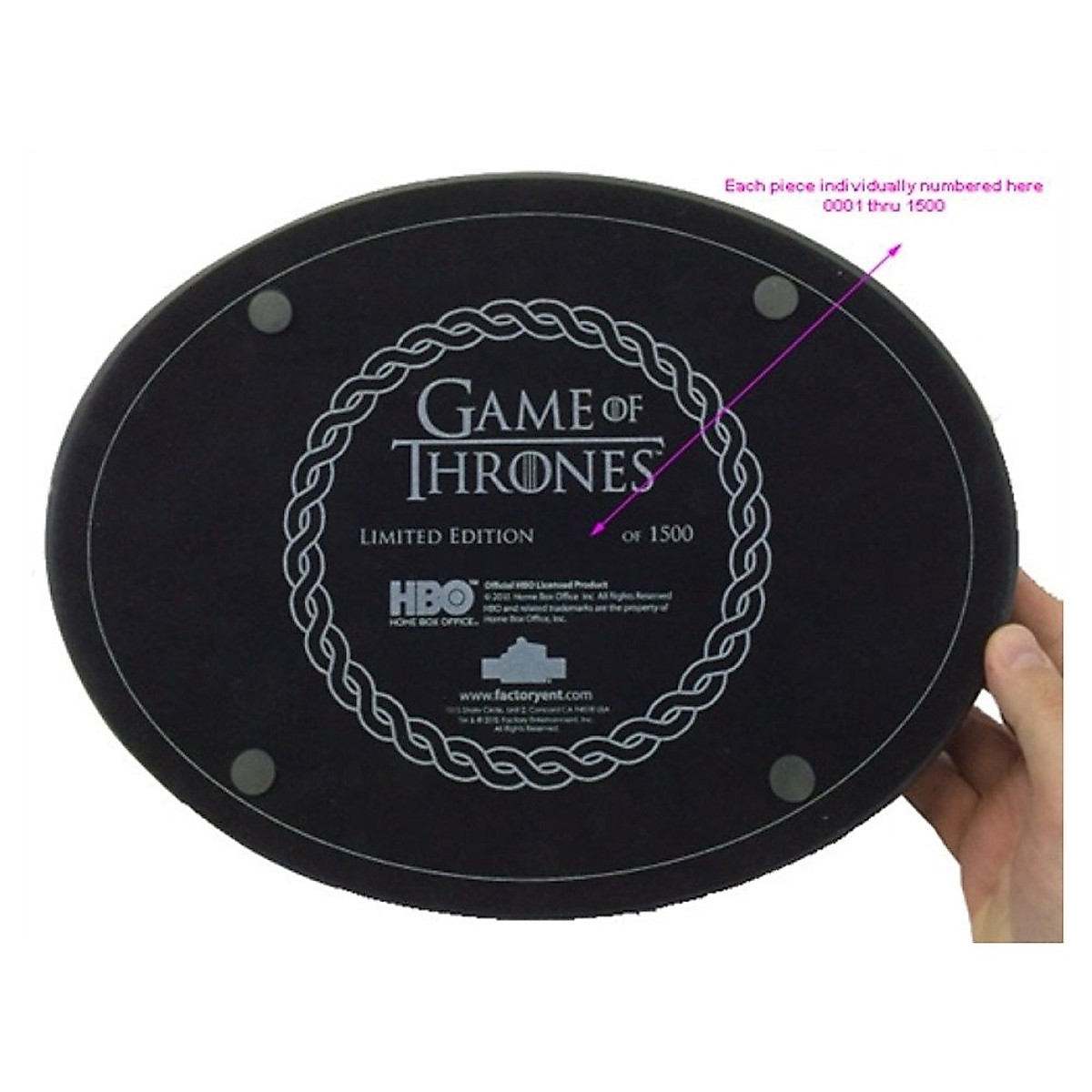 Factory Entertainment Game of Thrones Winterfell Castle Sculpture, Multi-Colored, Model:408809