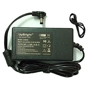 UpBright 48V AC/DC Adapter Compatible with Cisco CP-6901 CP-6911 CP-6921 CP-6961 CP-6941 CP-7975 CP-8941 CP-8945 CP-7905 CP-7910 CP-7912 CP-7960 AP-350 AP-1100 AP-1120 AP-1220B AP-1231G IP UC Phone