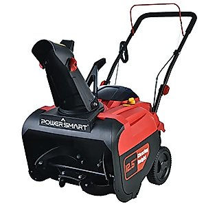 PowerSmart Snow Blower Gas Powered, 212CC Gasoline Engine Snowblower, 21 Inch Single Stage Snow Thrower, PSSW21