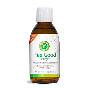 Dr. Dobias - Feelgood Omega Oil for Dogs, Calamari Oils, Non-Fish Liquid Omega 3 Fatty Acids for Dogs, for Coat, Joint & Immune Health, 6.7 fl Oz