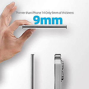 GTIPPOR Cell Phone Stand for Desk - Height Adjustable Holder Stand, Folds Flat Portable for Travel, Office Desk Accessories, Gifts for Women Men