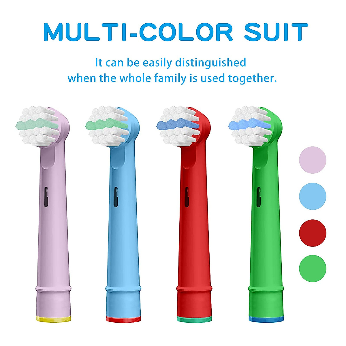 Kids Toothbrush Replacement Heads ​for Oral B Electric Toothbrush Replaced Brush Heads Soft Bristles for Children 8 Pack