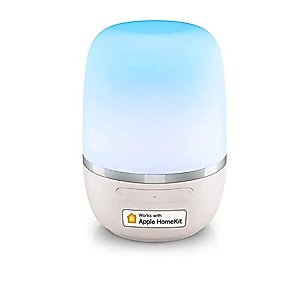 Smart WiFi Table Lamp, Bedside Lamp, Compatible with Apple HomeKit, Siri, Amazon Alexa, Google Assistant and SmartThings, Multi-Color Bedroom Lamp, Voice Control, App Control, Schedule