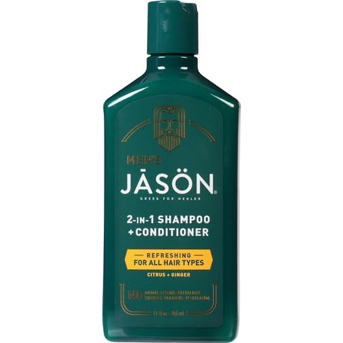 Jason Men's Refreshing 2-in-1 Shampoo and Conditioner, 12 oz