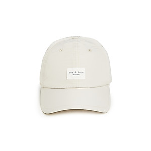 rag & bone Women's Addison Baseball Cap, Paloma, Tan, Off White, One Size