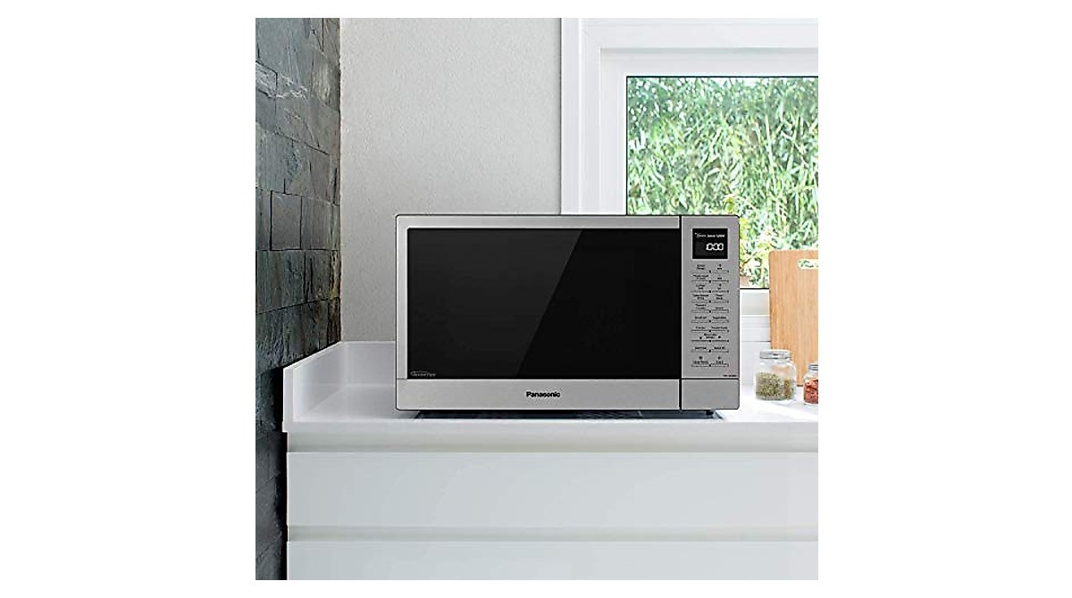 Panasonic NN-SN68KS 1200W Microwave with Sensor & Turbo Defrost