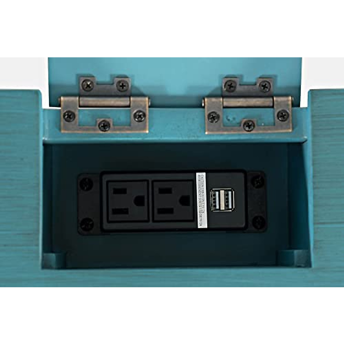 Jofran Inc. Craftsman Two Drawer USB Charging Desk