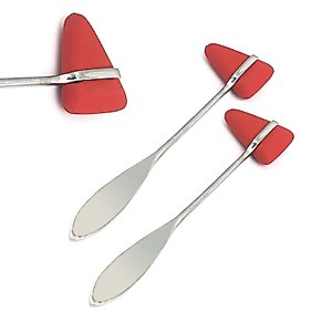 2 Pieces Taylor Percussion Reflex Hammer RED DDP