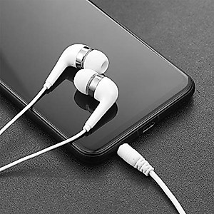 Hongzan Bulk Earbuds 50 Pack for Classroom Kids School Students (50White)