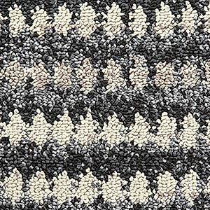 Amazon Brand – Stone & Beam Modern Contemporary Area Rug, 5 x 8 Foot, Off White