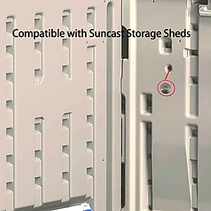 8PCS Replacement Bolt Compatible with Suncast Storage Sheds, Accessory Bolt for Suncast Sheds,Replacement Screws for Storage Sheds,shed Accessories Compatible with Suncast Storage Sheds (8)