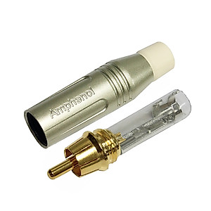 WORLDS BEST CABLES 1.5 Foot – Directional Quad High-Definition Audio Interconnect Cable Pair CUSTOM MADE using Mogami 2534 wire and Amphenol ACPR Die-Cast, Gold Plated RCA Connectors