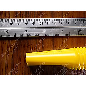 3 SCEPTER SPOUT KITS #03647 Gas Can Parts 4 PCS SPOUTS/SCREW CAP COLLAR/STOPPER/REAR VENT.Kit works on MIDWEST,AMERI-CAN,PLASTIC EAGLE PG5 & KP SERIES,IGLOO,UNISTREAM,MOELLER FUEL DIESEL KEROSENE JUGS