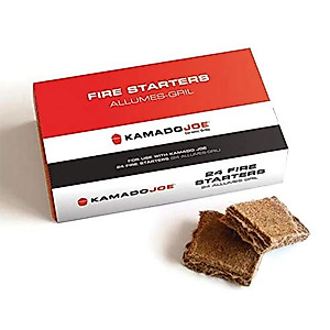 Kamado Joe Chemical Free Odorless Safe Outside Grill Fire Starter Cube (48 Pack)