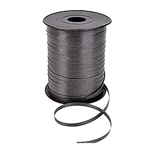 Curling Ribbon 3/16 Inch X 500 Yards Black Pkg/1
