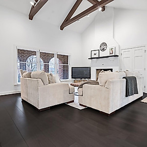 12” Cut Sample Luxury Vinyl Plank Flooring | DIY Click Installation, 40 Mil Wear Layer, Waterproof and Scratch Resistant LVP | Queensbury Signature