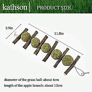 Rabbit Toys Guinea Pig Toys Bunny Toys Small Animal Chew Treat 100% Natural Materials Handmade Hamster Food for Chinchilla Hamsters Rat