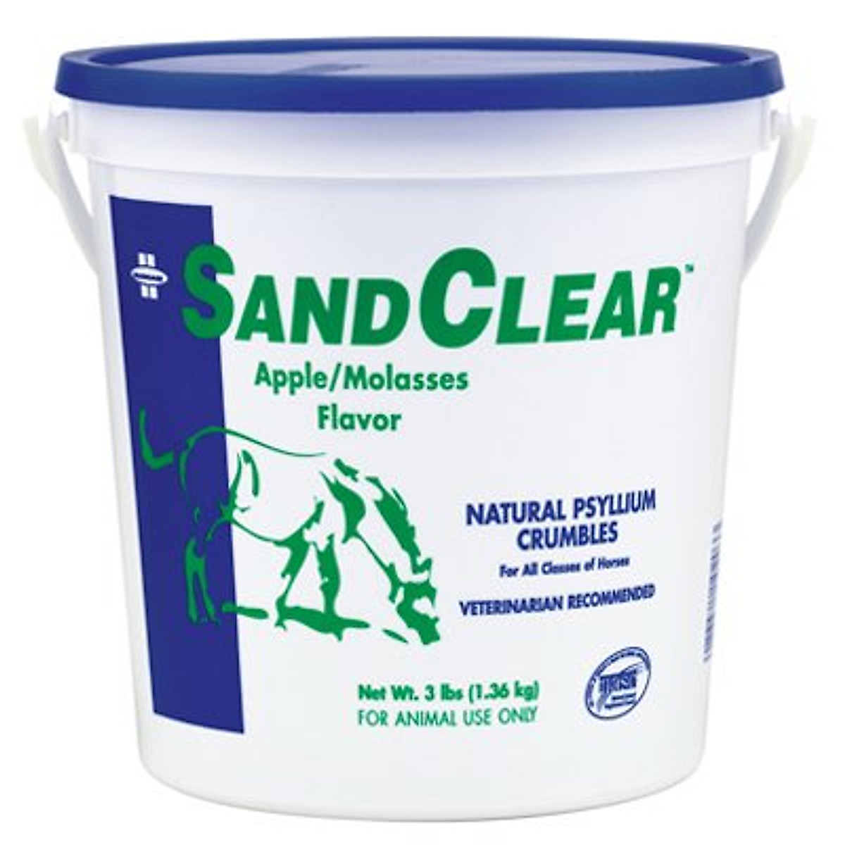 SandClear Psyllium Crumbles, Apple Molasses, 3-Lbs.