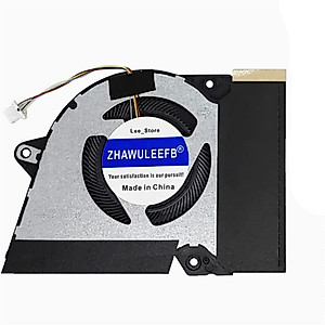 ZHAWULEEFB Replacement New Laptop CPU+GPU Cooling Fan for ASUS Rog Zephyrus G14 GA401I GA401IV ‎GA401IH-BR7N2BL Series DFSCK22115181H FMBC DFSCK22105182H FMBB DC12V 1A Fan