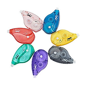 Mr Pen- Correction Tapes, Pack of 7, Correction Tape White Tape, Tape Eraser, White Correction Tape, White Tape, White Out, Wipe Out Tape, Wide Out Tape, Correction Tape Wide, Correction Tape Eraser