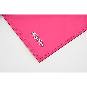 Tandem Sport Red Linesman Flags - Referee Flags with Wooden Handles - Volleyball Referee Flags, Soccer Referee Flags - Set of 2 with Carrying Bag