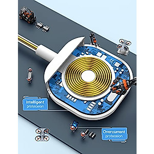 Comvin for Apple Watch Charger, Compatible with Apple Watch Charger Series 8 7 6 5 4 3 2 SE Ultra, Magnetic Charging Cable for iWatch Charger - 5ft/1.5m, White