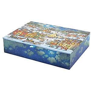 Festive Village Deluxe Boxed Holiday Cards (Christmas Cards, Greeting Cards)