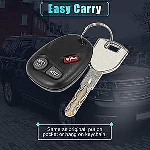 X AUTOHAUX 2pcs 315MHz KOBUT1BT Replacement Keyless Entry Remote Car Key Fob for Chevy Silverado Suburban Tahoe S-10 for GMC Sierra Yukon XL 1500 2500 1999-2001 for Sonoma 1998-2002 3 Button