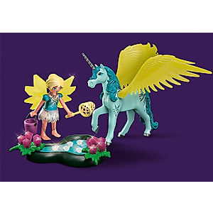 Playmobil Adventures of Ayuma Crystal Fairy with Unicorn