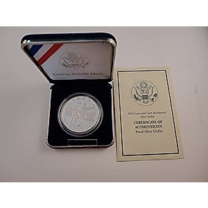 2004 Lewis & Clark Bicentennial Proof Silver Dollar $1 Mint State US Mint