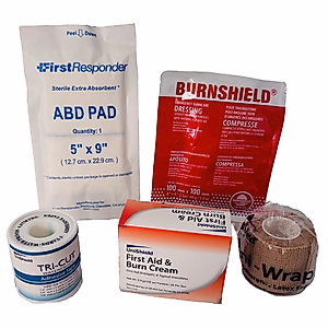 UniShield 4-Shelf Metal 1st Aid Cabinet Class B, Large Capacity First Aid Wall Mount Medicine Cabinet, Secure Metal Med Box with Easy Access, Exceeds OSHA/ANSI Z308.1 2015, Over 775-Pieces