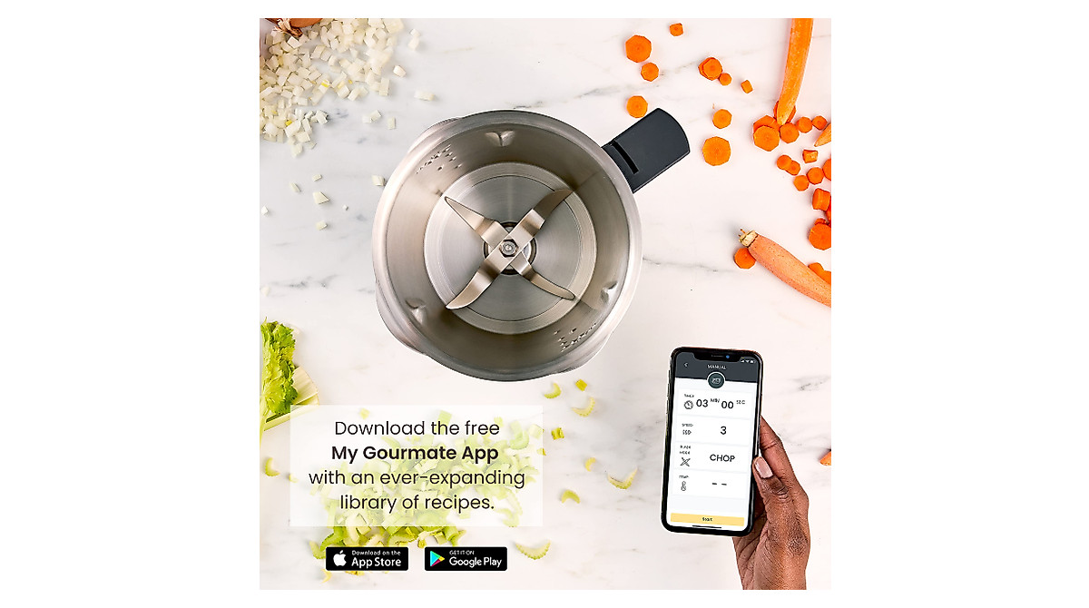 Gourmate Smart All-in-1 Multi-Cooker with 10+ Functions