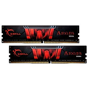 G.Skill 16GB DDR4 Aegis 2133MHz PC4-17000 CL15 Dual Channel Memory Kit