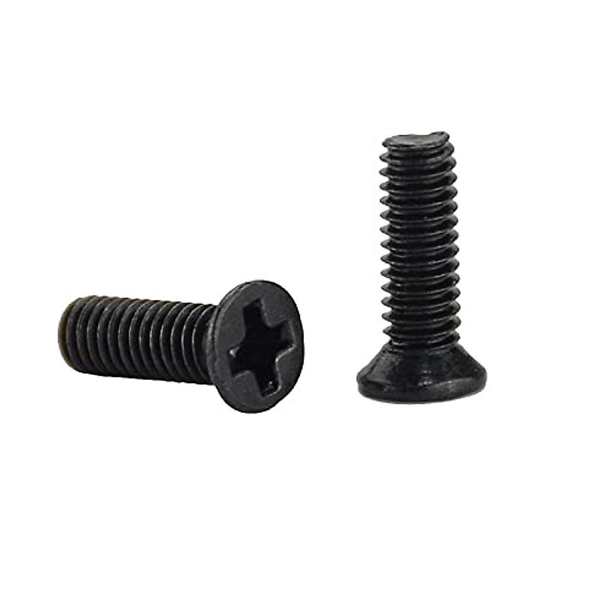 500Pcs M2 M2.5 M3 KM Screw Black Zinc Plated Flat Head Phillips Screws Laptop Notebook Computer Screws Set Kit Carbon Steel Screws Black zinc Plated