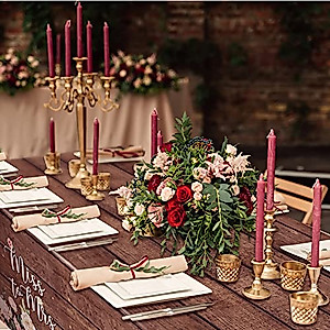 3 Pcs Miss to Mrs Tablecloths for Bridal Shower, Rustic Floral Wood Grain Table Covers Disposable Plastic Rectangular Table Cloth for Bride Wedding Engagement Party, 108 x 54 Inches (Dark Brown)