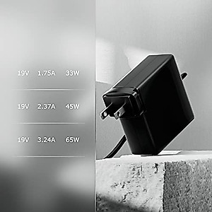 Universal Laptop Charger for ASUS 65W 45W 33W Laptop Adapter Charger Notebook Power Supply