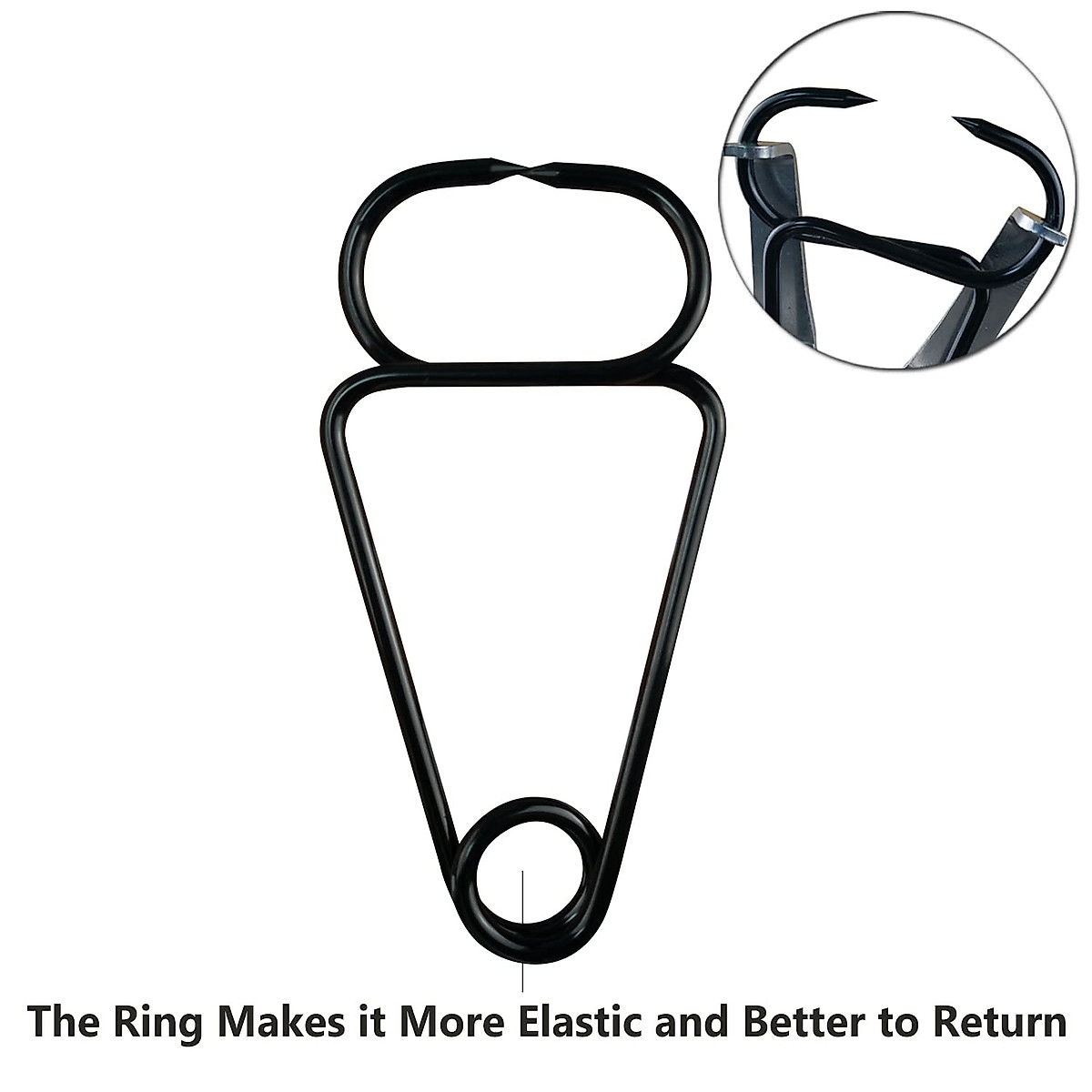 IRONSTAR Miter Spring Clamps Pliers for Woodworking, Including 8 Spring Clamps