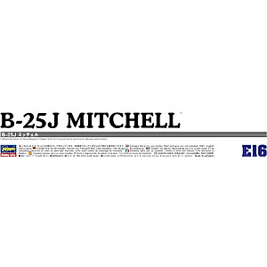 Hasegawa 1:72 Scale North American B-25J Mitchell Model Kit