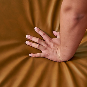 Penifun Accent Metal Frame, PU Leather Upholstered Comfy Oval Back with Lattic, Side Leisure Lounge Arm Chairs Armchairs for Living Room, Bedroom, Brown